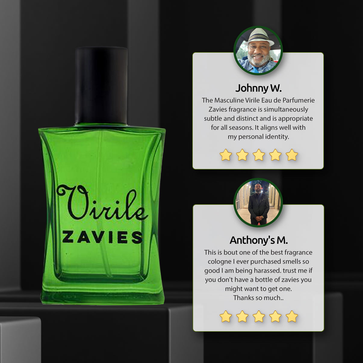 Masculine Virile Eau de Parfum Spray, 50ml – Zavies